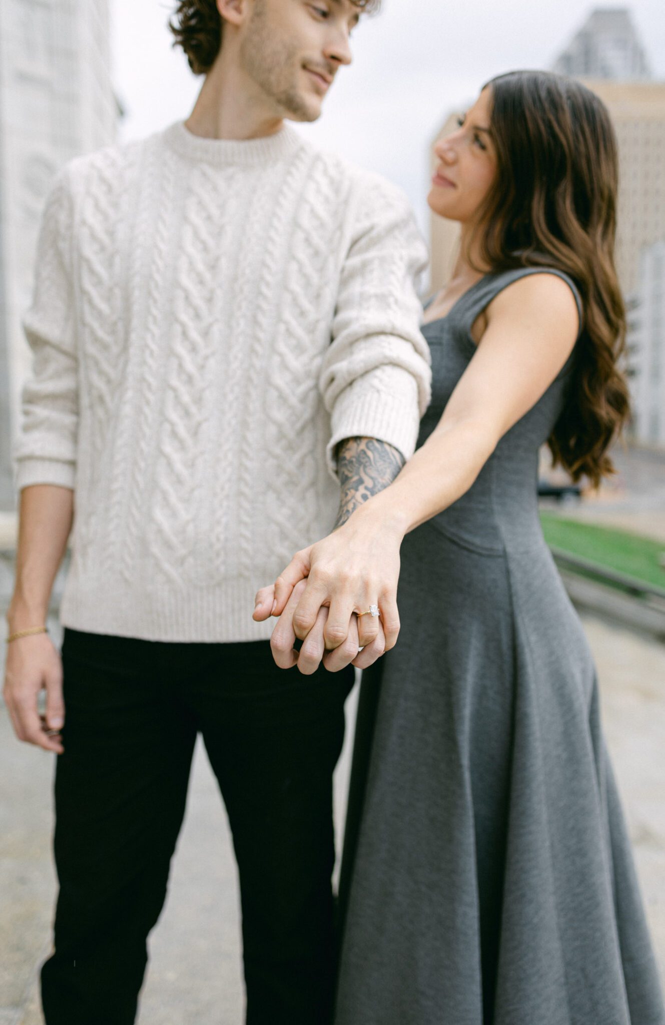 A Library Engagement Session for Cinematic Photos