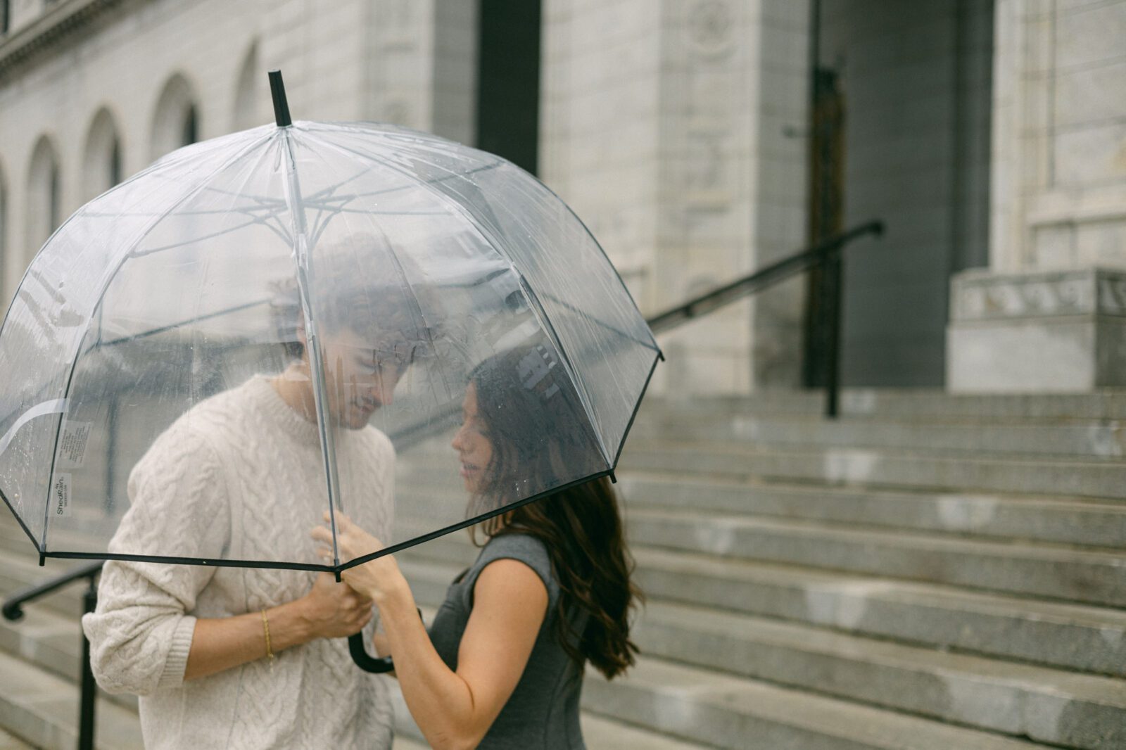 A Library Engagement Session for Cinematic Photos